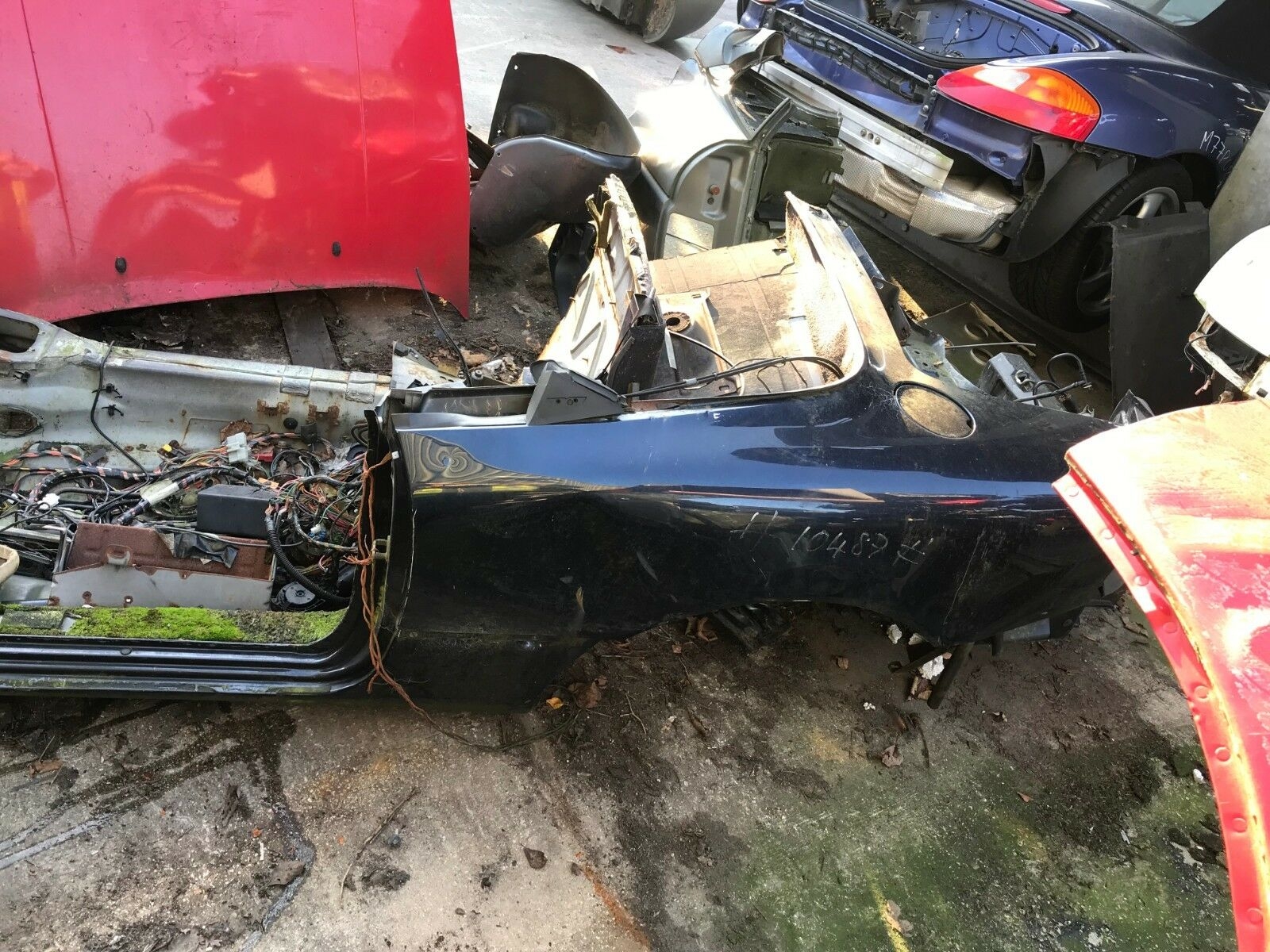 Aston Martin DB7 Rear Quarter Panel Aston Martin DB7 Cabriolet Rear Quarter