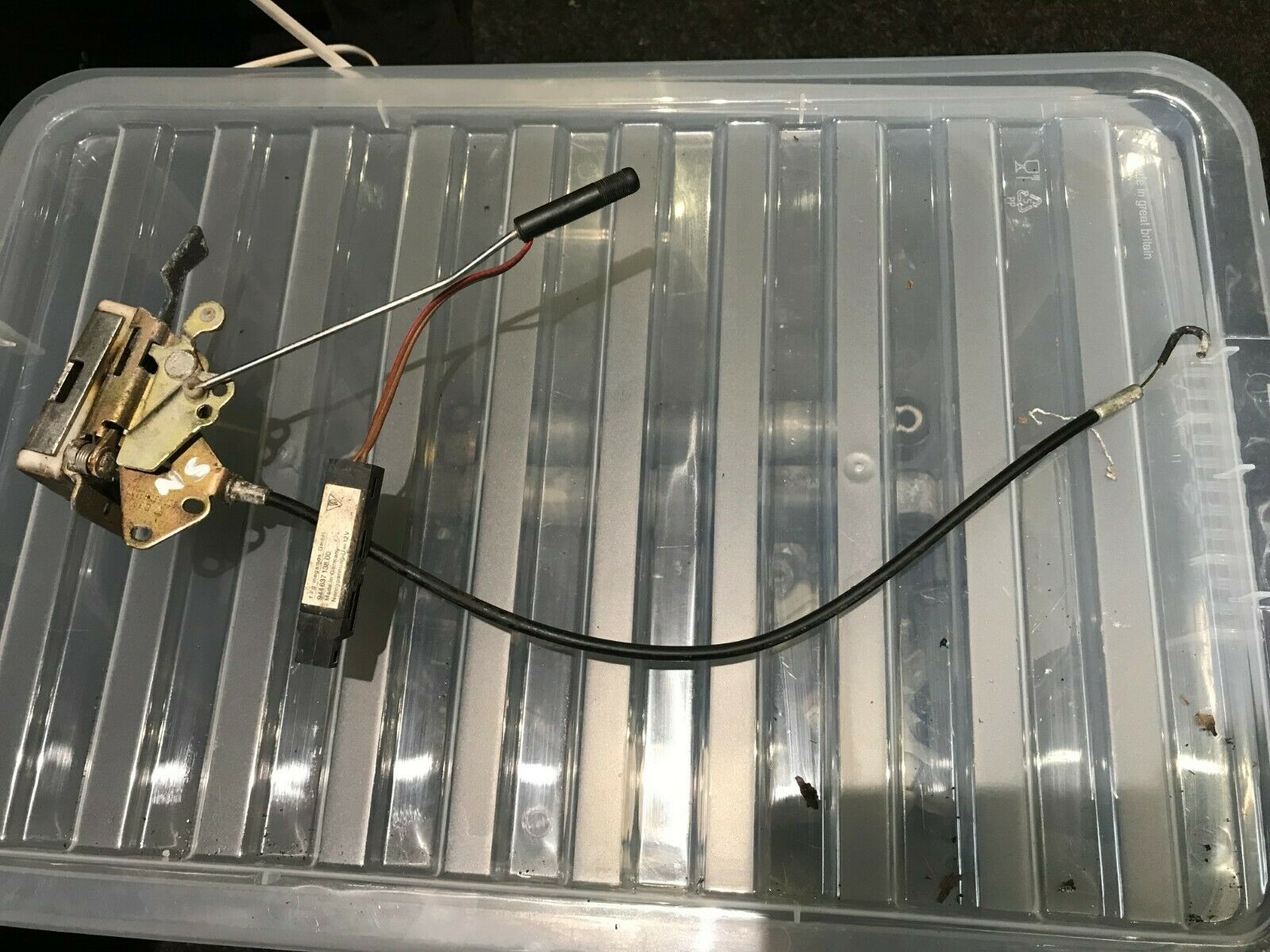 Porsche 924 944 Passenger Left Side Door Lock Mechanism led lock ...