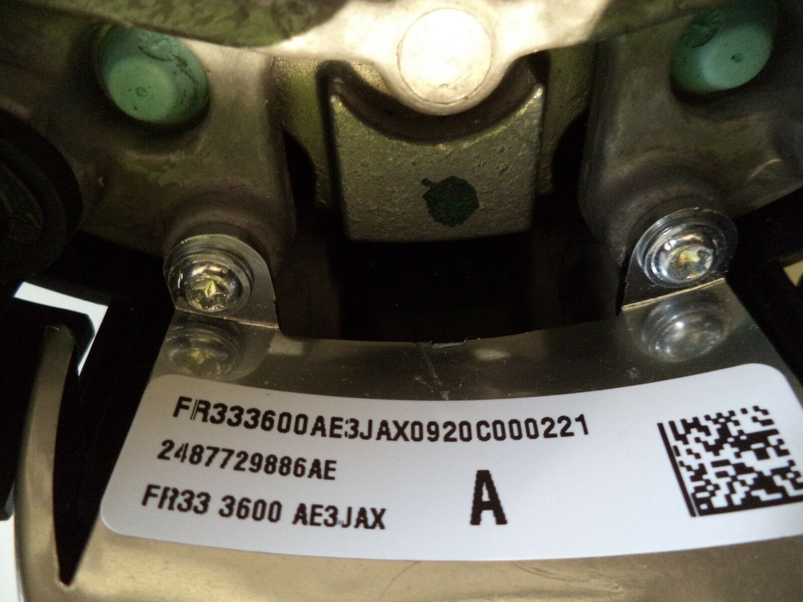 2016 FORD MUSTANG GT S550 MANUAL STEERING WHEEL FR33 3600 AE3JAX SW65 SFE