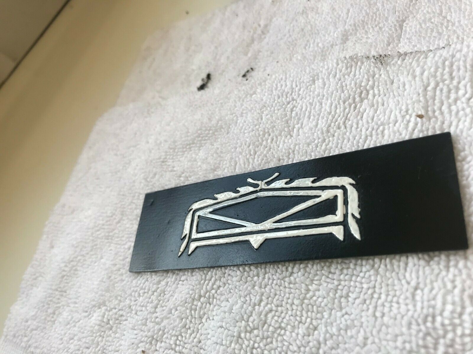 Ford Ranchero Interior Door Panel Emblem Factory Original