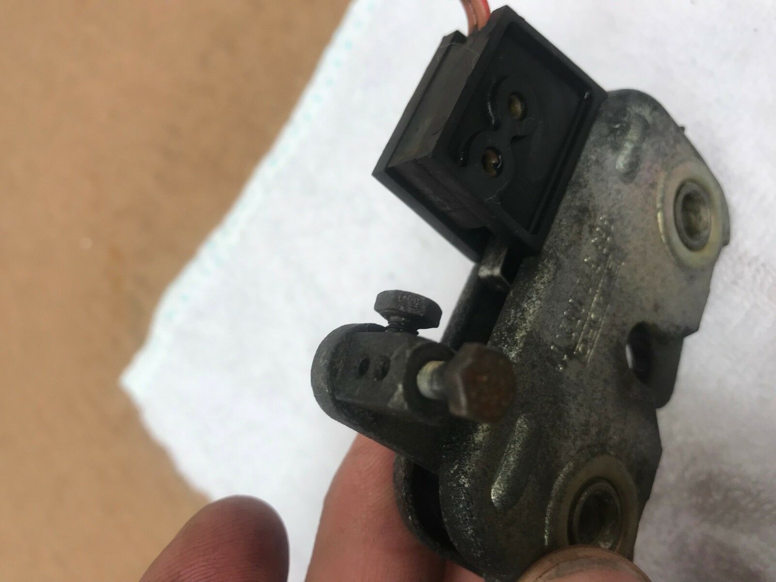 Porsche 911 930 964 912 Hood Lock Latch Lower Front Bonnet EAS