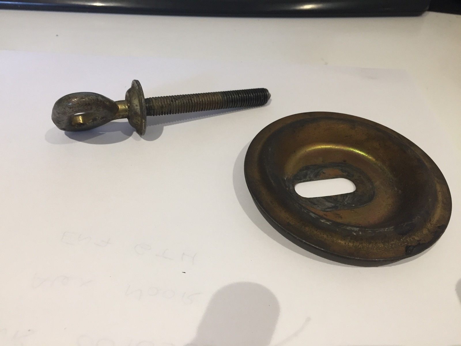 Porsche 924/944 SPARE WHEEL RETAINING BOLT AND WASHER 944 SPARE WHEEL BOLT