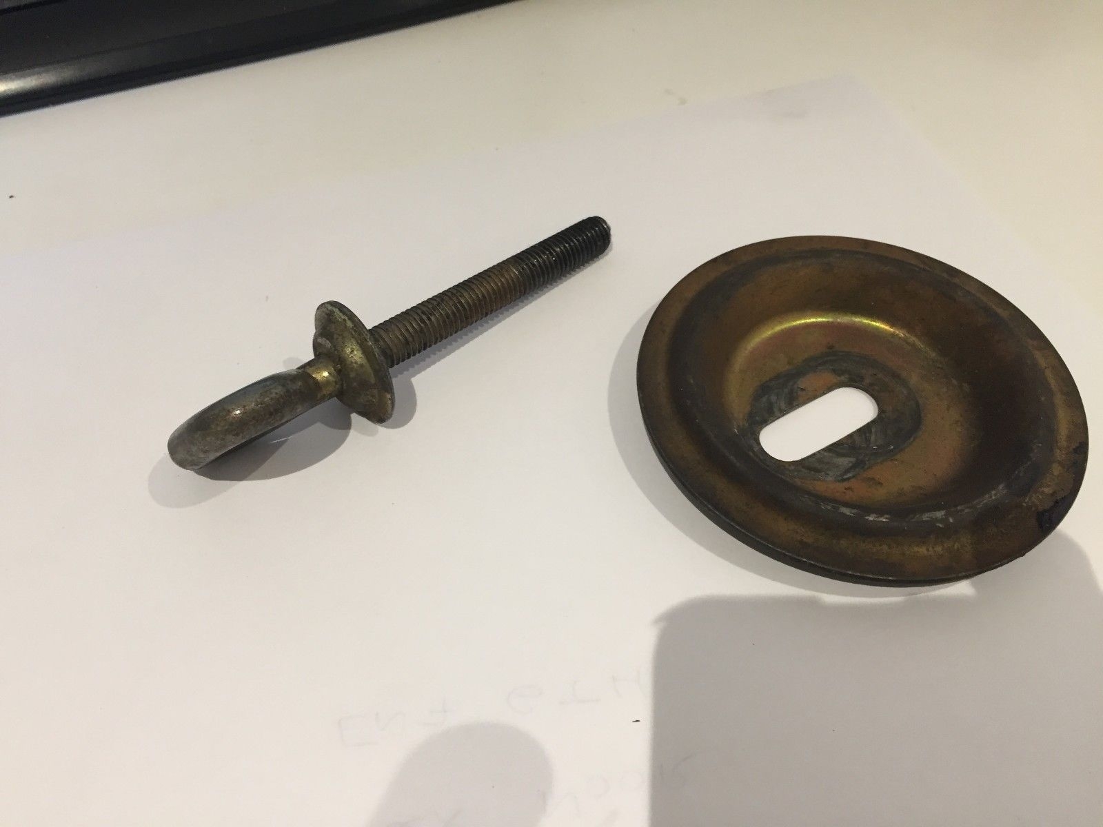 Porsche 924/944 SPARE WHEEL RETAINING BOLT AND WASHER 944 SPARE WHEEL BOLT
