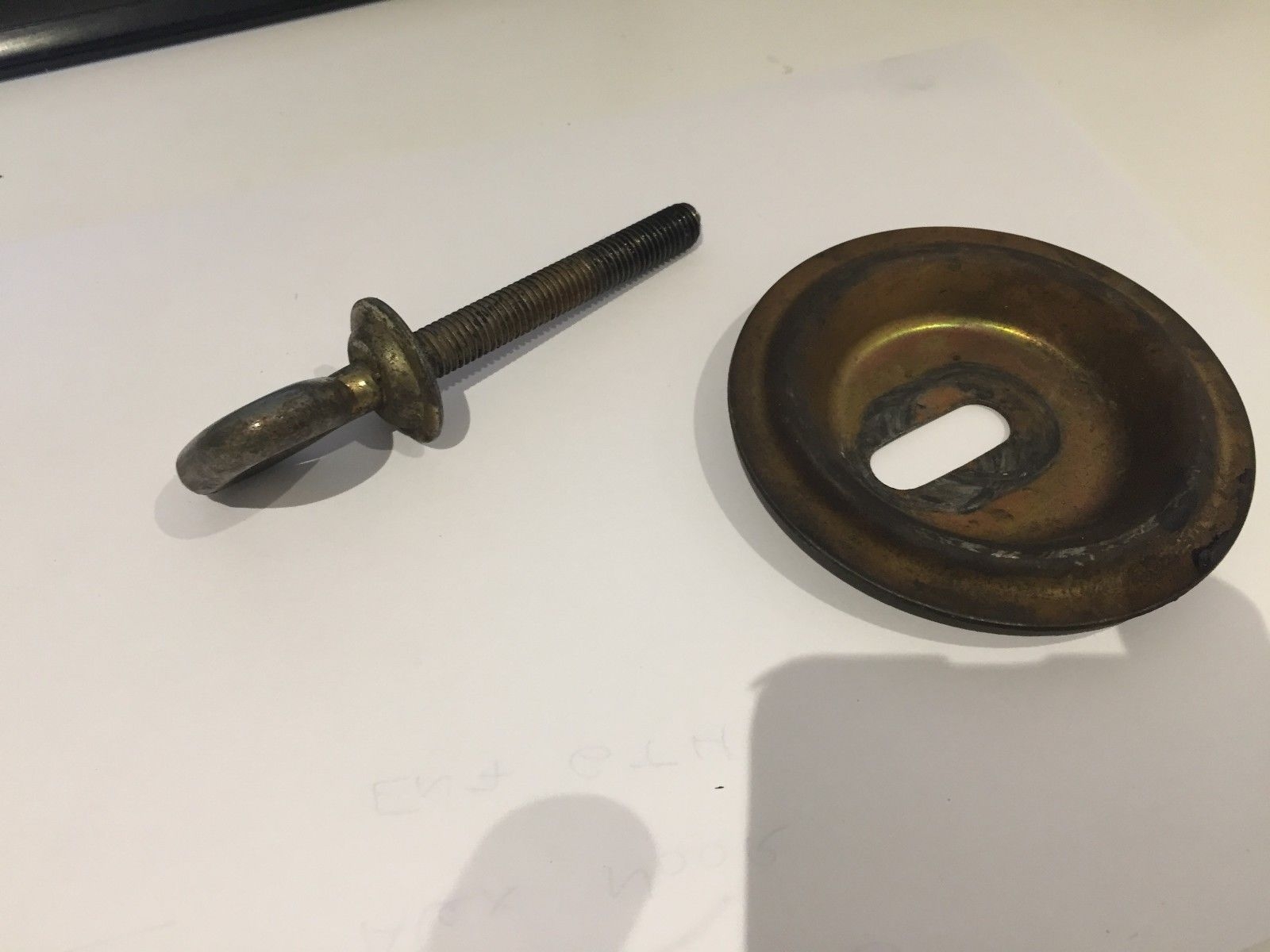 Porsche 924/944 SPARE WHEEL RETAINING BOLT AND WASHER 944 SPARE WHEEL BOLT