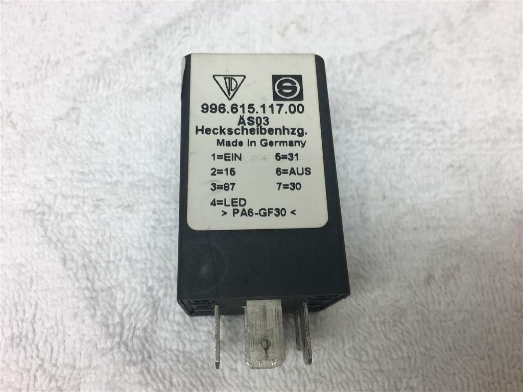 Genuine Porsche Boxster 986 Heated Rear Screen Relay 99661511700 Used