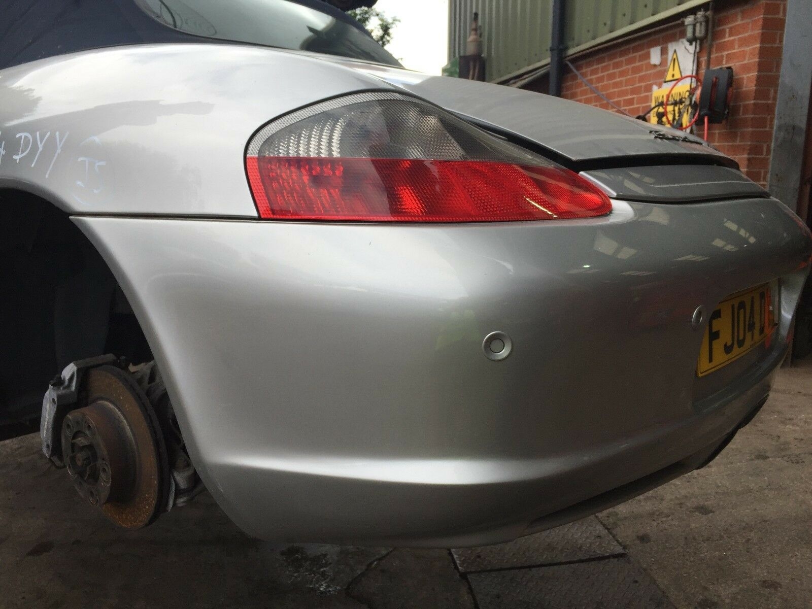 PORSCHE BOXSTER REAR BUMPER FACELIFT BUMPER WITH PARK ASSIST FJ04 DYY