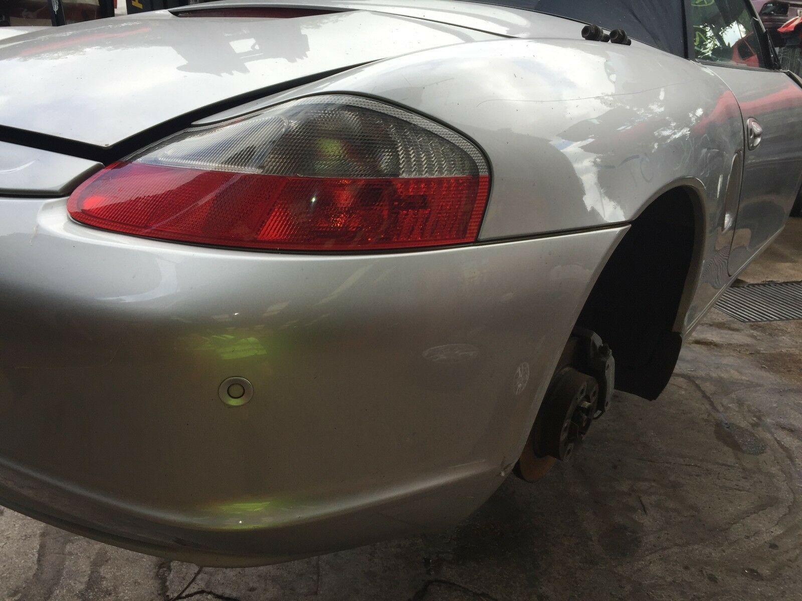 PORSCHE BOXSTER REAR BUMPER FACELIFT BUMPER WITH PARK ASSIST FJ04 DYY