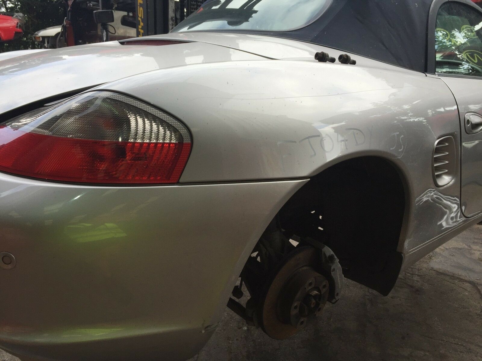 PORSCHE BOXSTER REAR BUMPER FACELIFT BUMPER WITH PARK ASSIST FJ04 DYY