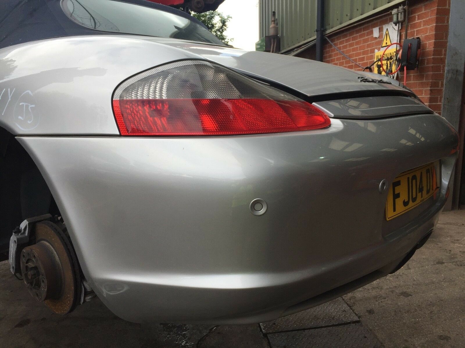 PORSCHE BOXSTER REAR BUMPER FACELIFT BUMPER WITH PARK ASSIST FJ04 DYY