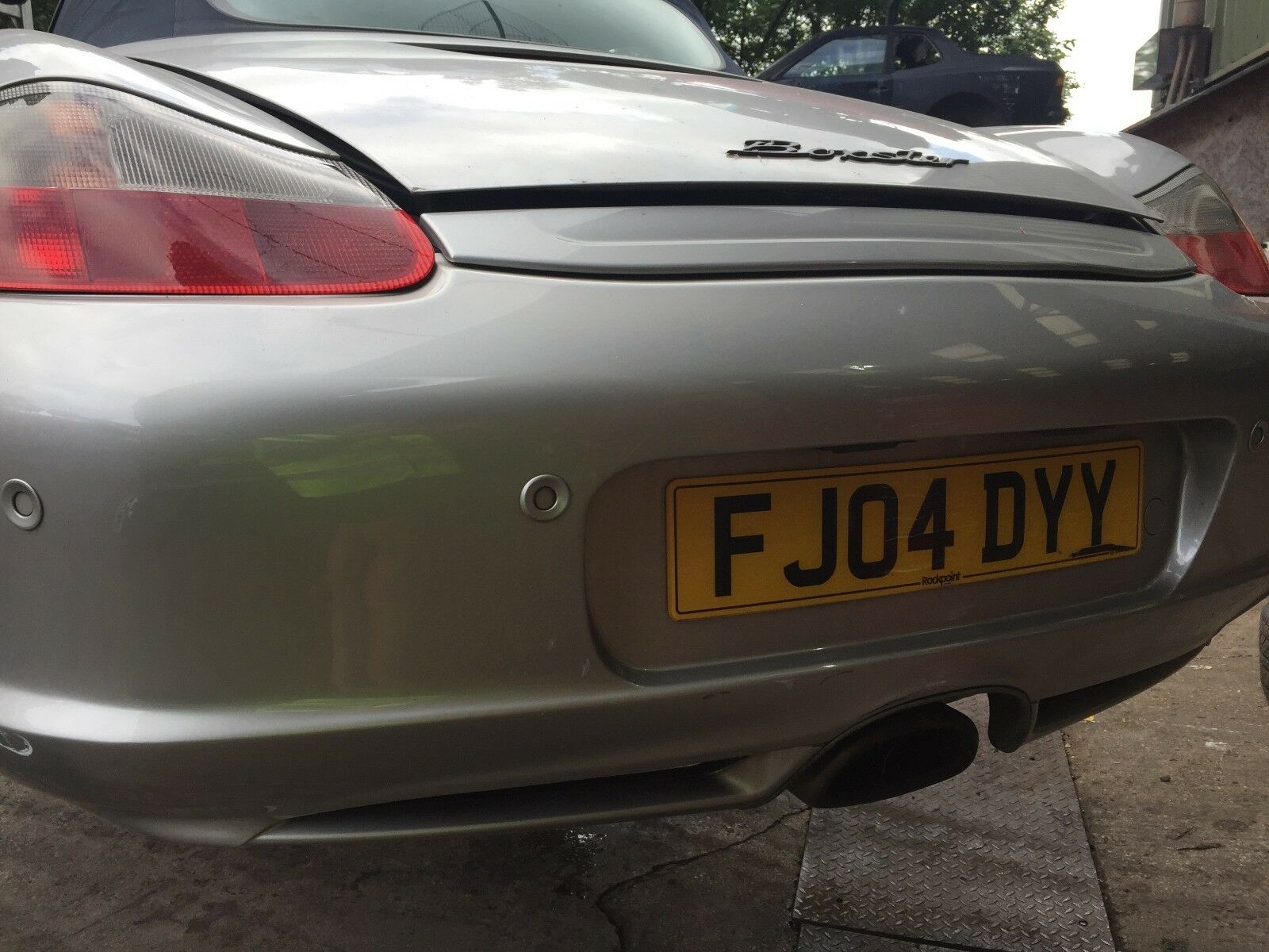 PORSCHE BOXSTER REAR BUMPER FACELIFT BUMPER WITH PARK ASSIST FJ04 DYY