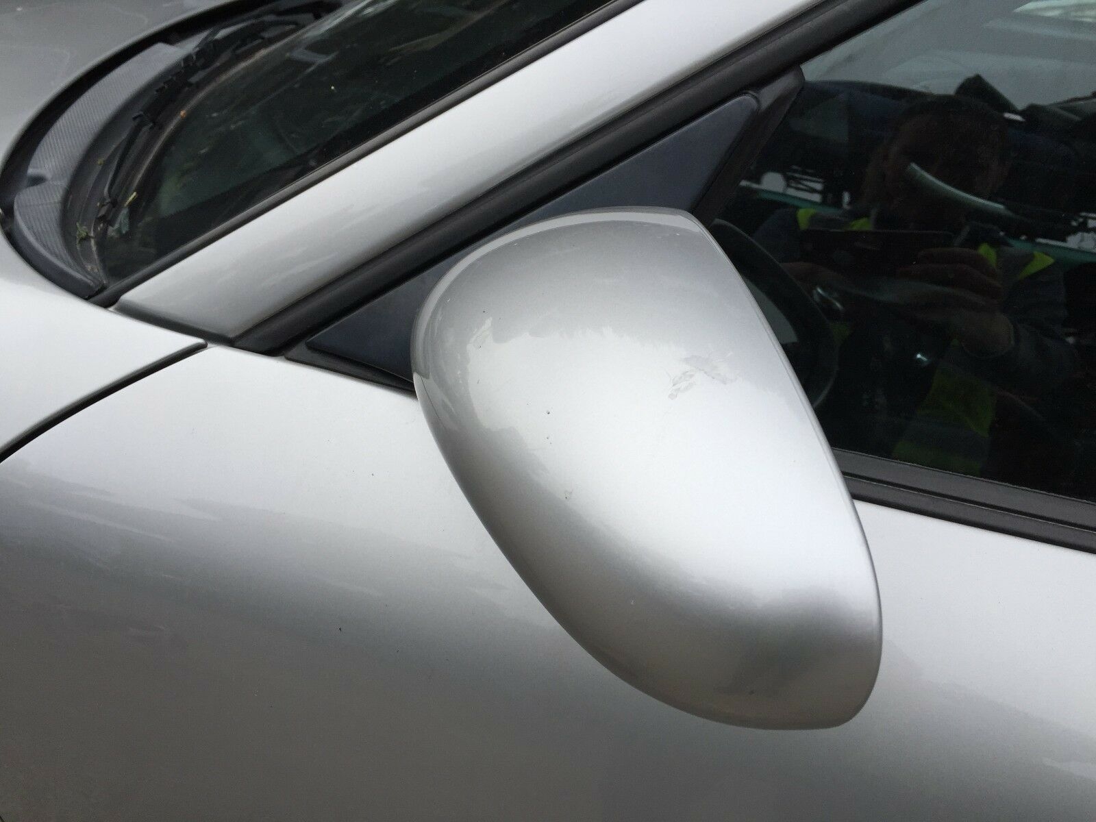 PORSCHE BOXSTER 986 N/S DOOR MIRROR ARCTIC SILVER 911 996 DOOR MIRROR DK02