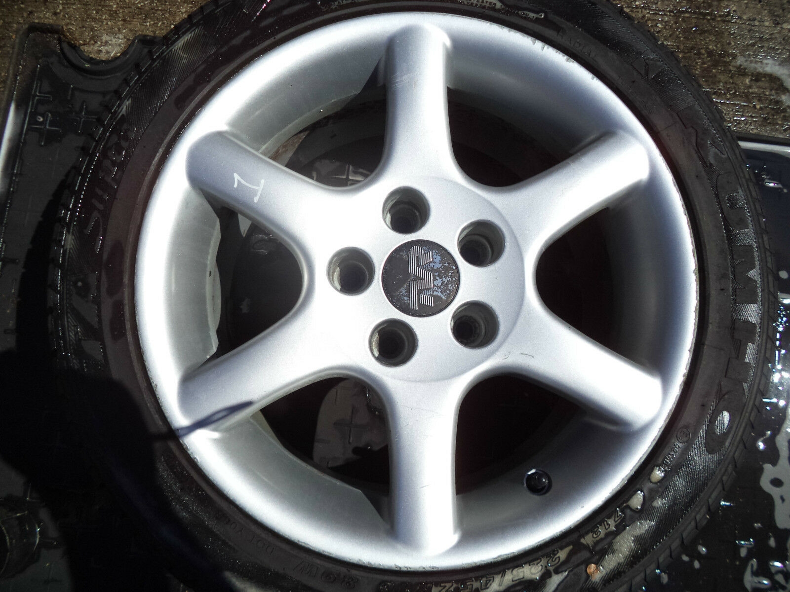 TVR CERBERA 16 INCH 5 STUD ALLOY WHEEL RIM 71/2 J X 16 H2 MT01 OUTSIDE RACK