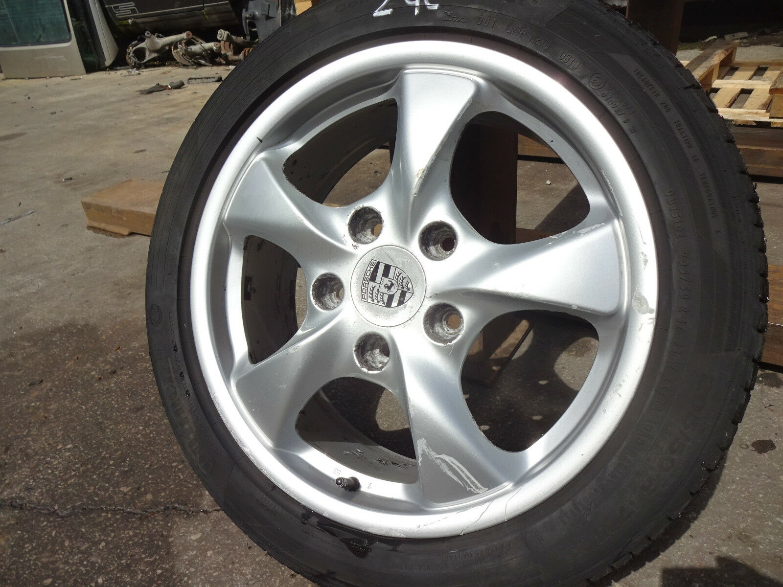 PORSCHE BOXSTER 986 ALLOY WHEEL BOXSTER ALLOYS PORSCHE BOXSTER WHEEL GCno2