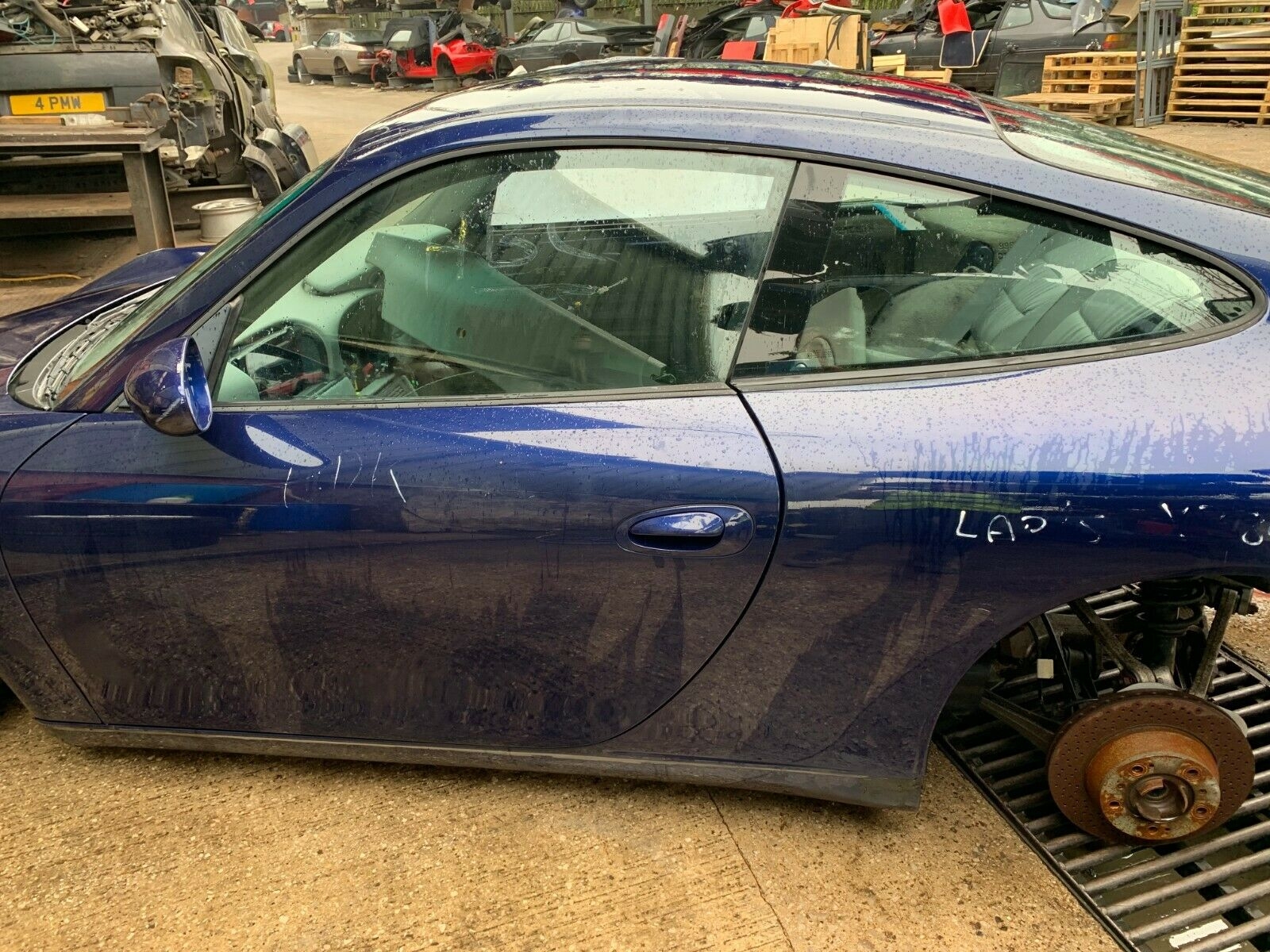 Porsche 911 996 Coupe WINDOW MECHANISM AND MOTOR X384 GBC