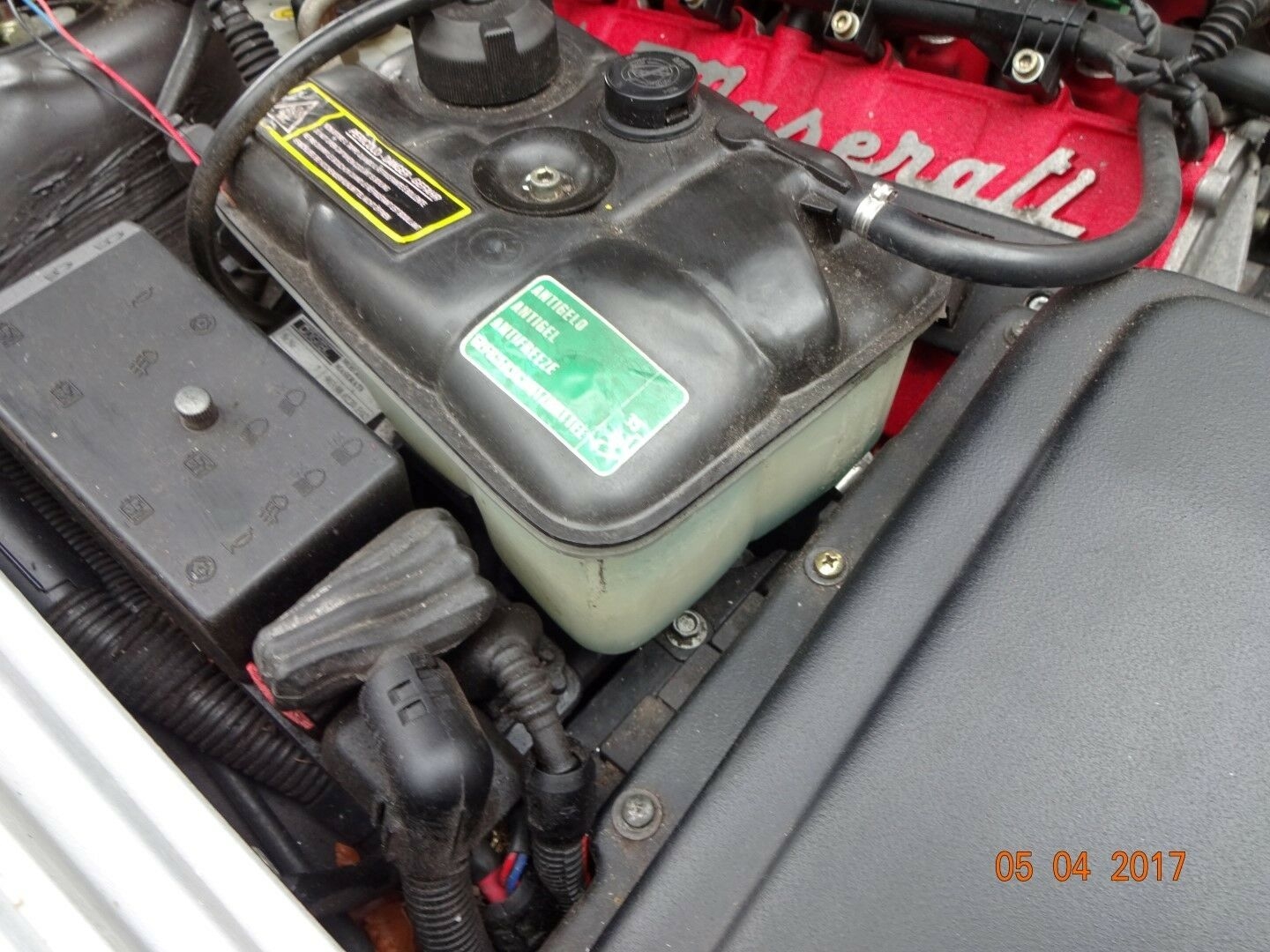 MASERATI QUATTROPORTE V8 EVOLUTION EXPANSION TANK MASERATI QTP EVO ...