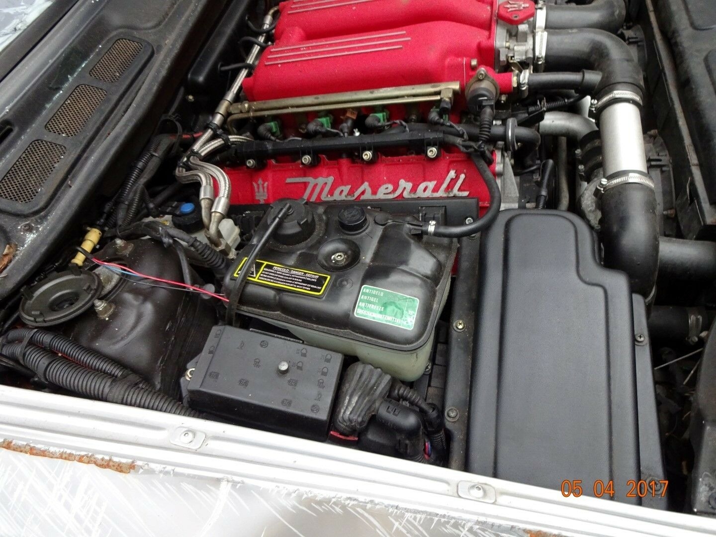 MASERATI QUATTROPORTE V8 EVOLUTION EXPANSION TANK MASERATI QTP EVO ...