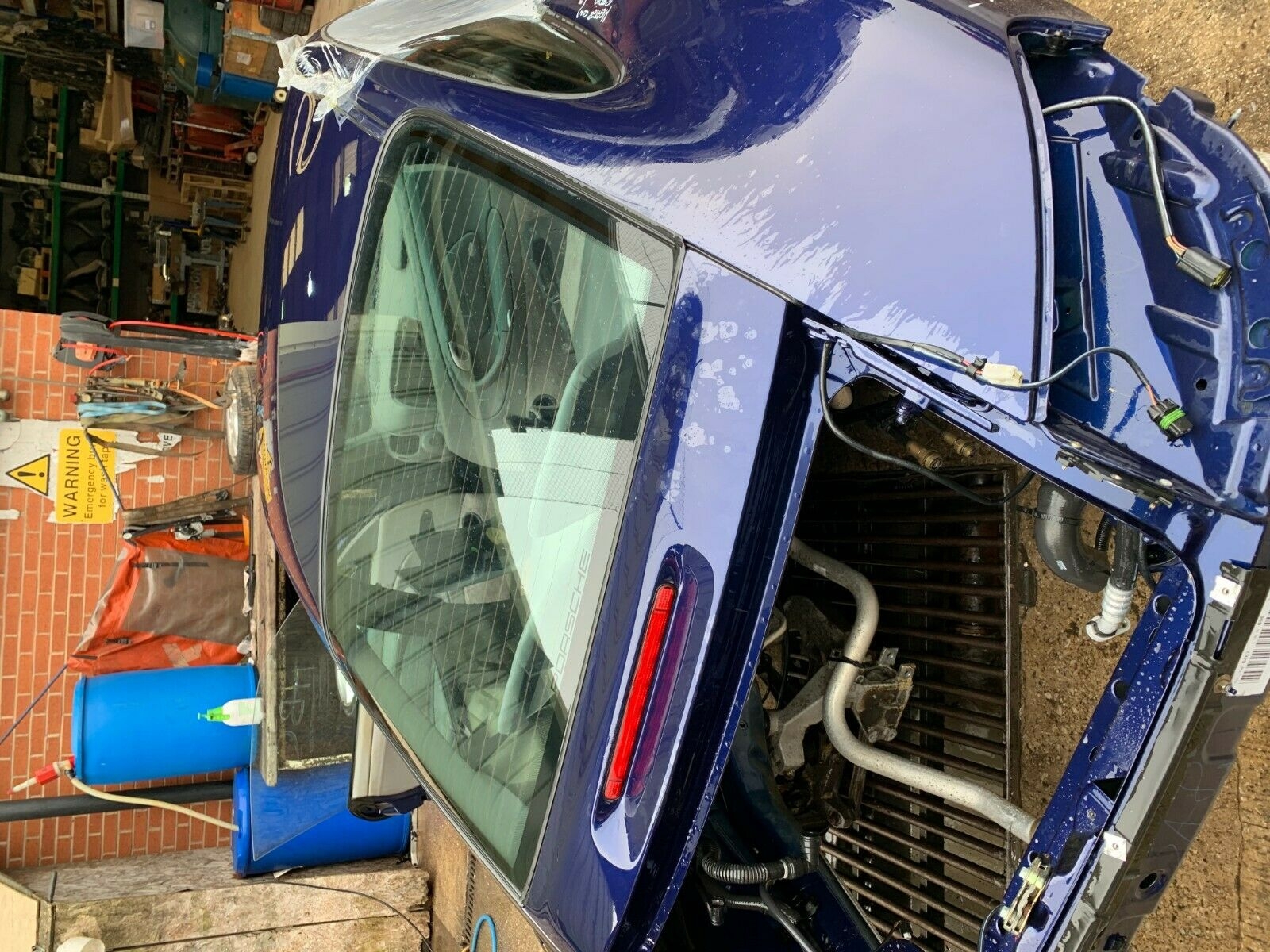 Porsche 911 996 COUPE REAR GLASS Porsche 911 996 Glass 996 Rear Screen X384