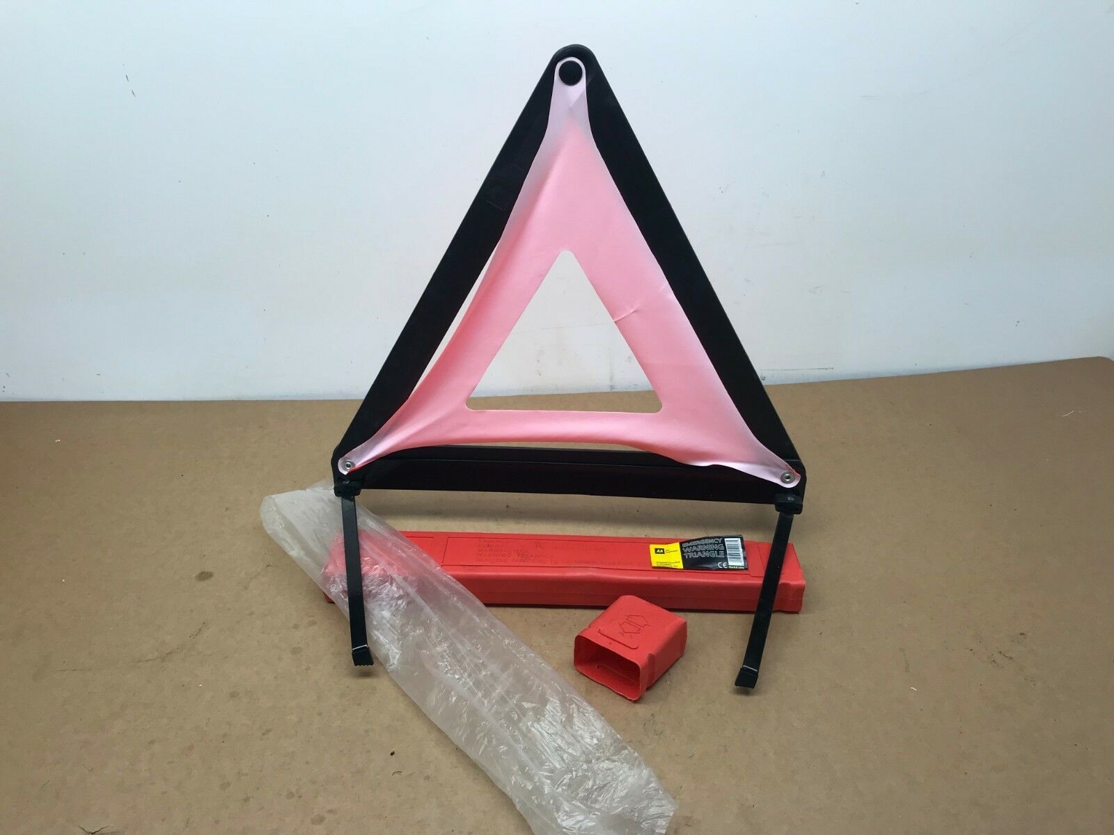 AA CAR ESSENTIALS EMERGENCY WARNING TRIANGLE EU DRIVING MUST HAVE