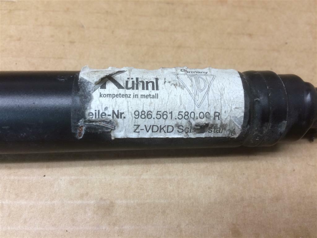 Genuine Porsche 986 Boxster O/S Push Rod for Roof Mechanism 98656158000 ...