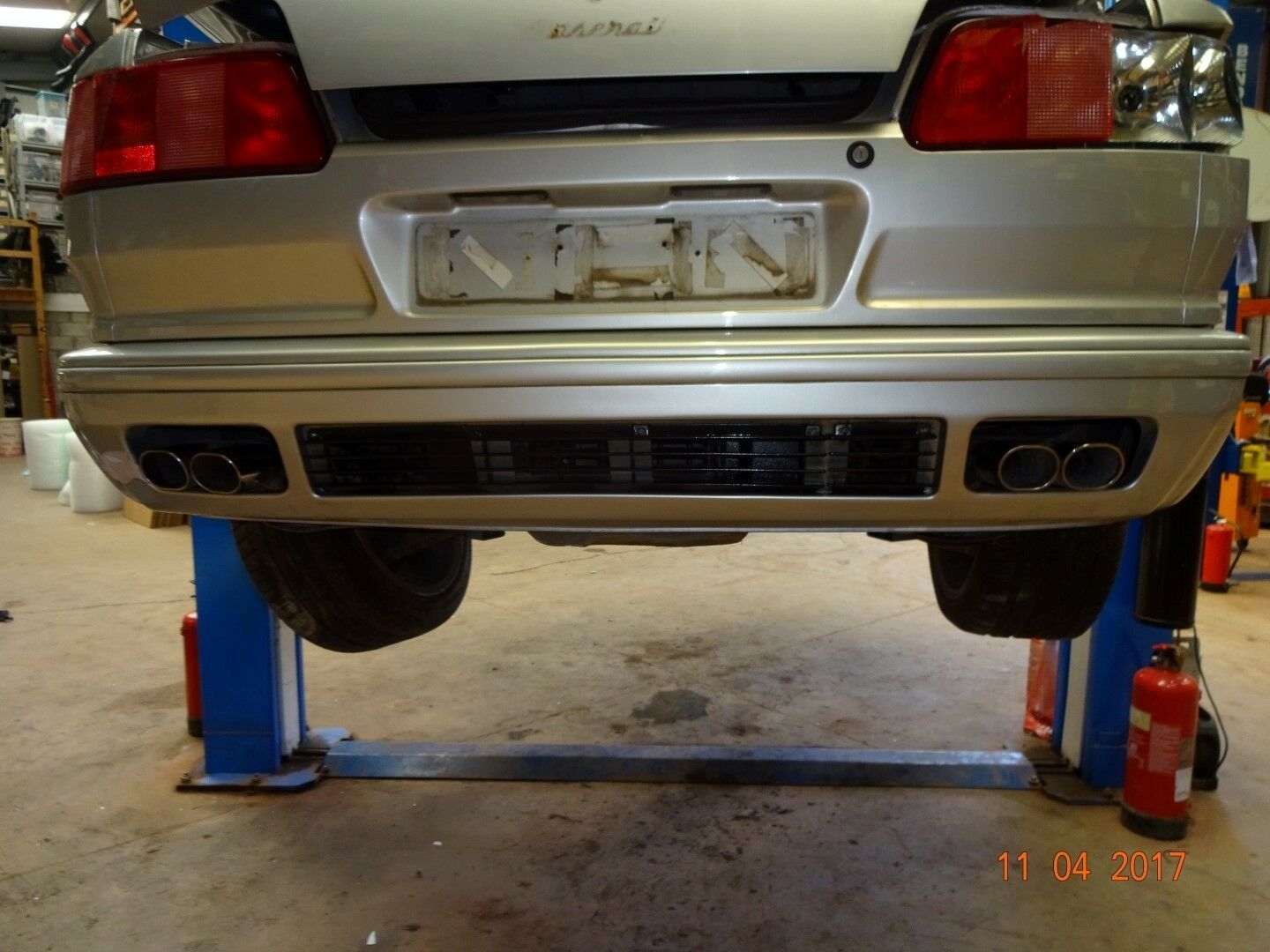 MASERATI QUATTROPORTE EVOLUTION V8 REAR BUMPER QUATTROPORTE EVO BACK BUMPER