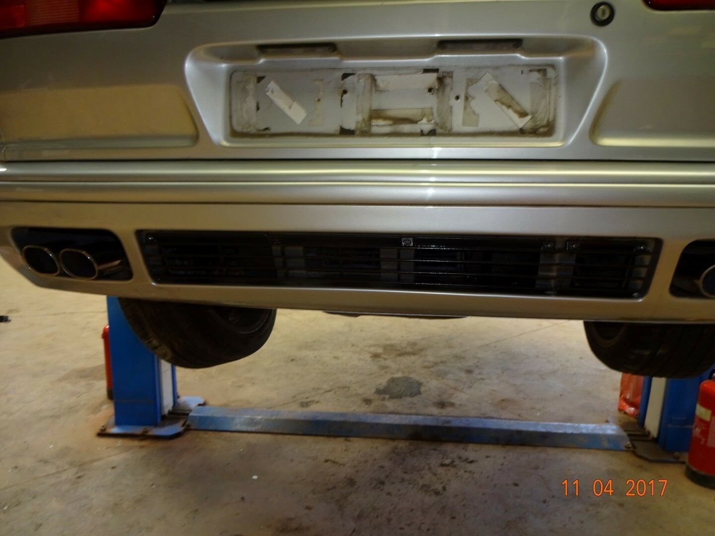 MASERATI QUATTROPORTE EVOLUTION V8 REAR BUMPER QUATTROPORTE EVO BACK BUMPER