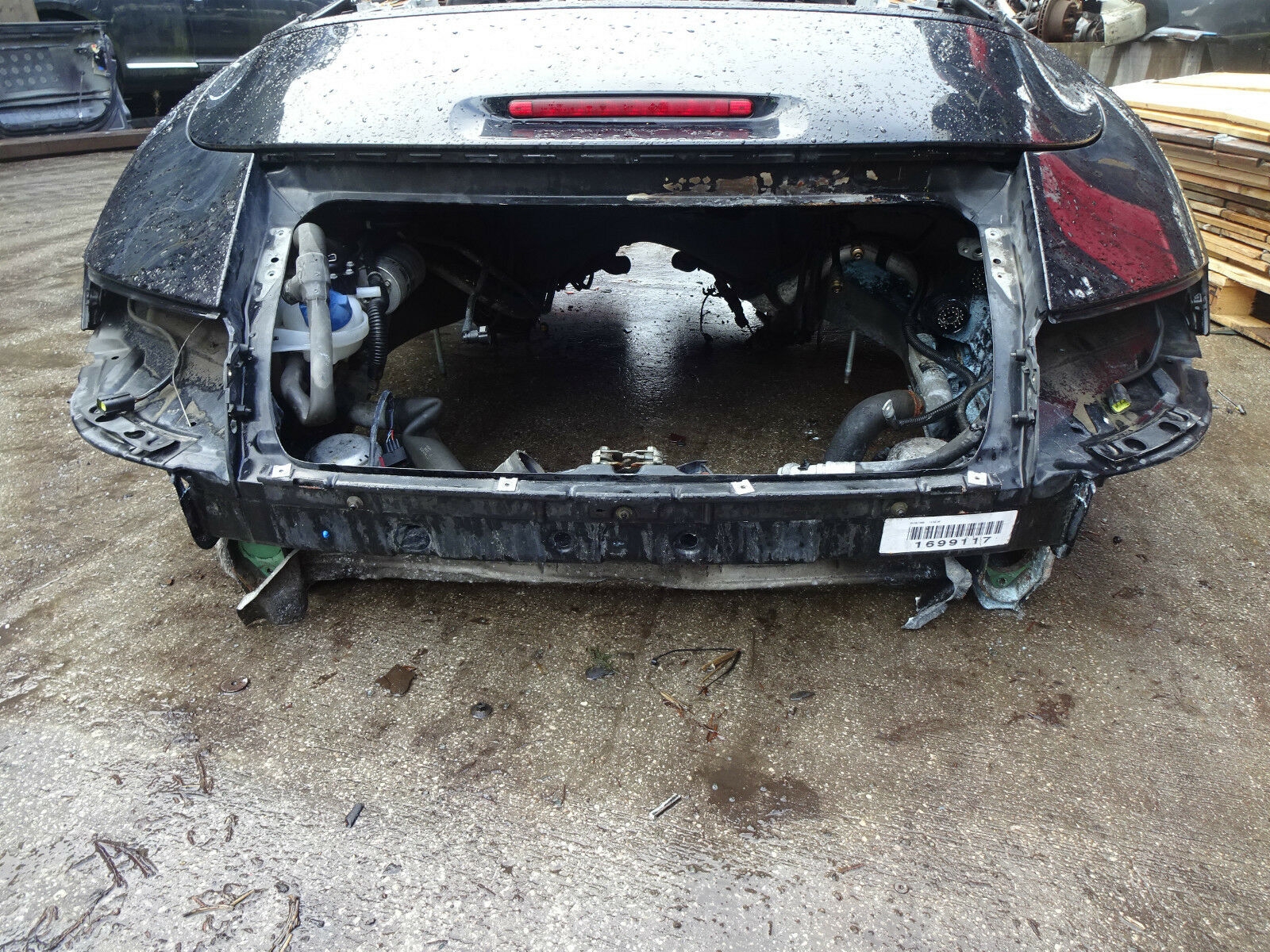 PORSCHE 996 CABRIOLET REAR QUARTER PANEL PORSCHE 996 N/S REAR QUARTER