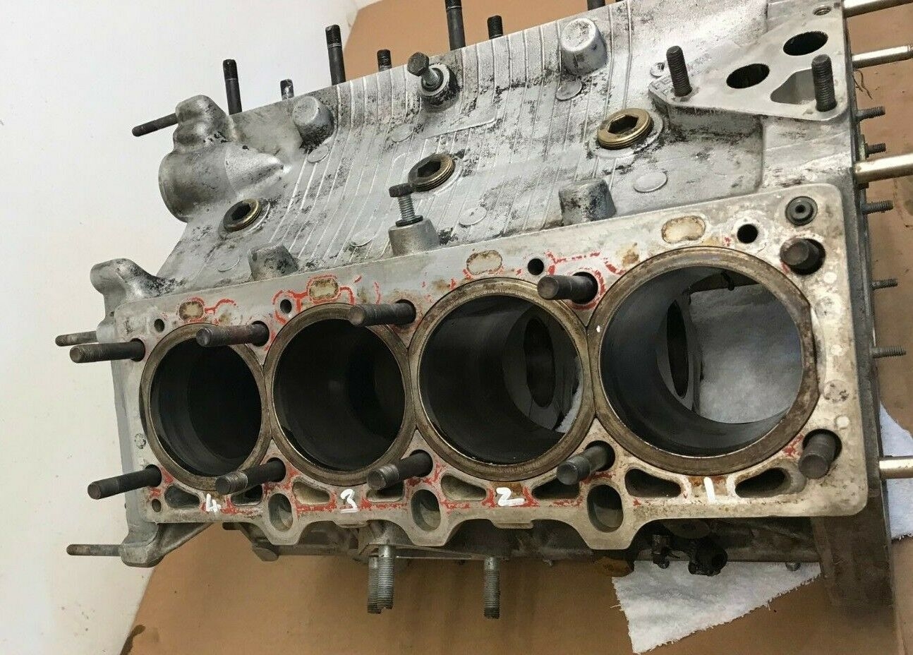 Ferrari F355 Engine Block Ferrari F129C Block Ferrari V8 Engine Block
