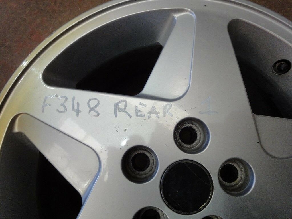 Ferrari 348 Rear RH Alloy Wheel F348 Single Alloy Wheel Ferrari Alloy ...