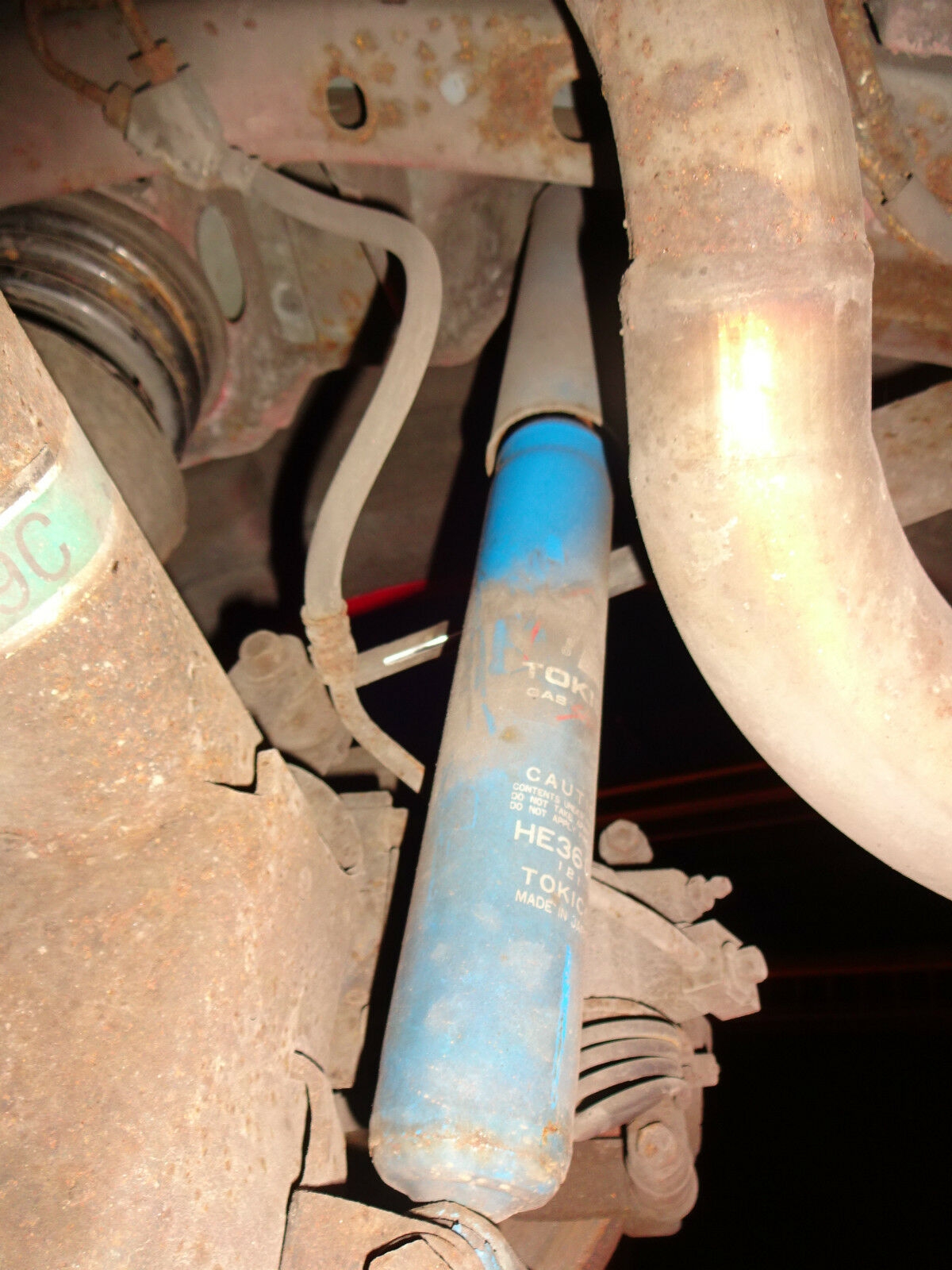 Ford Mustang GT Tokico Blue Dampers Mustang GT Rear Shock Absorbers