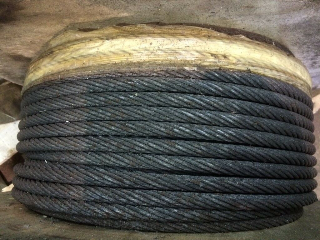 Wire Rope 13mm Wire Rope x 102 Mtr Roll 13mm Cable x 102 Mtr Roll