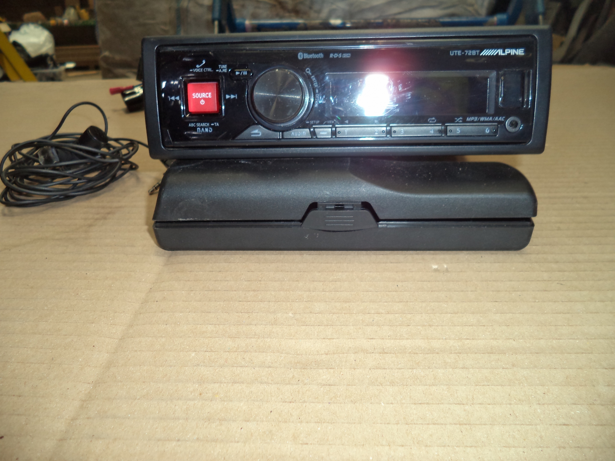 ALPINE HEAD UNIT - ALPINE UTE-72BT - ALPINE CAR RADIO V323SWT UTE-72BT