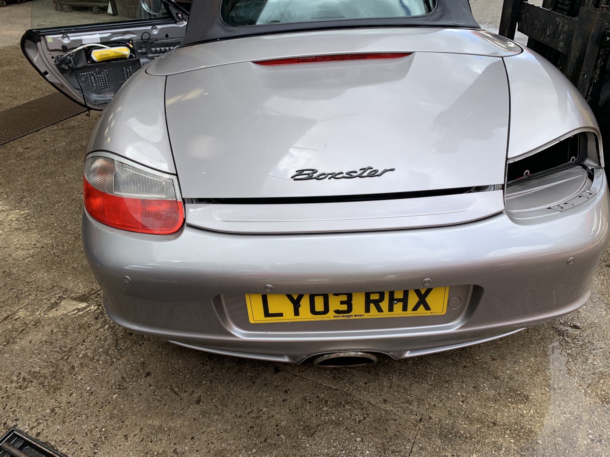 PORSCHE BOXSTER 986 REAR LIGHT LY03 RHX 986 CLEAR REAR LIGHT