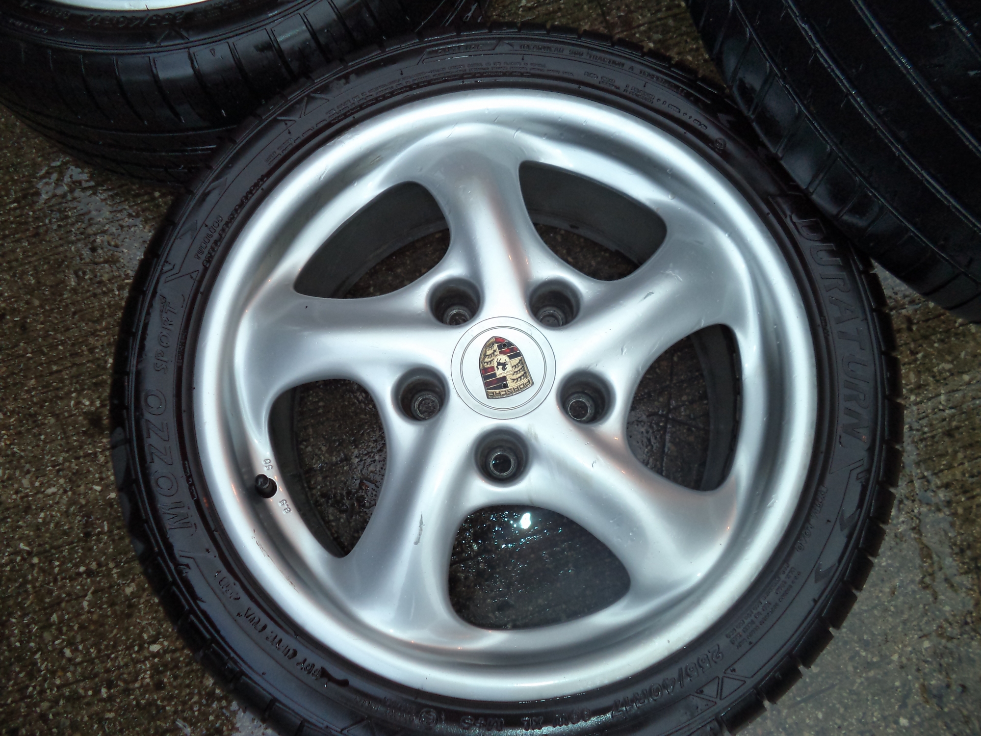 PORSCHE BOXSTER 986 ALLOY WHEELS PORSCHE BOXSTER ALLOYS W714EOX