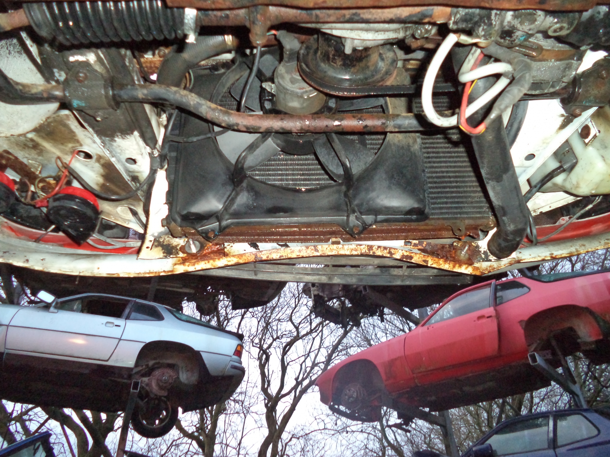 PORSCHE 924 RADIATOR FAN 924 RAD FAN. KTA508V 477121207C