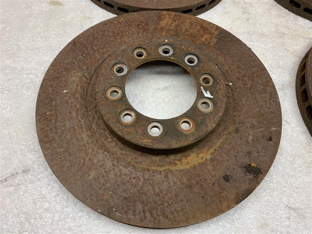 Ferrari Testarossa Brake Discs Brake Rotors Matched Set of Four (2 x ...