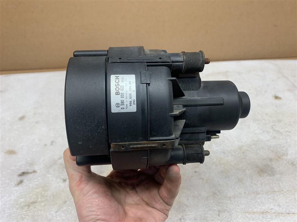 Porsche Boxster 986 Auxiliary Engine Air Pump P/n. 99660510400