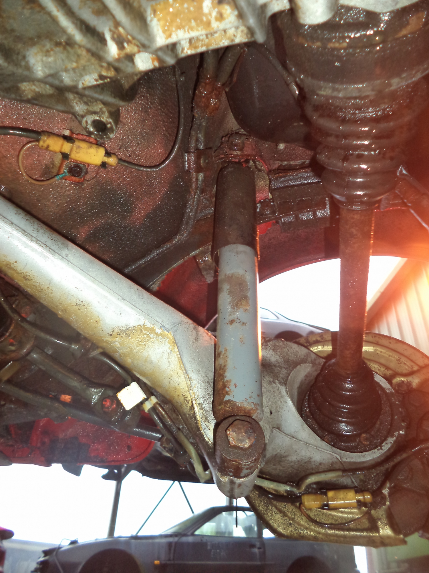 PORSCHE 944 REAR SHOCK ABSORBERS 944 REAR DAMPERS F80OWL