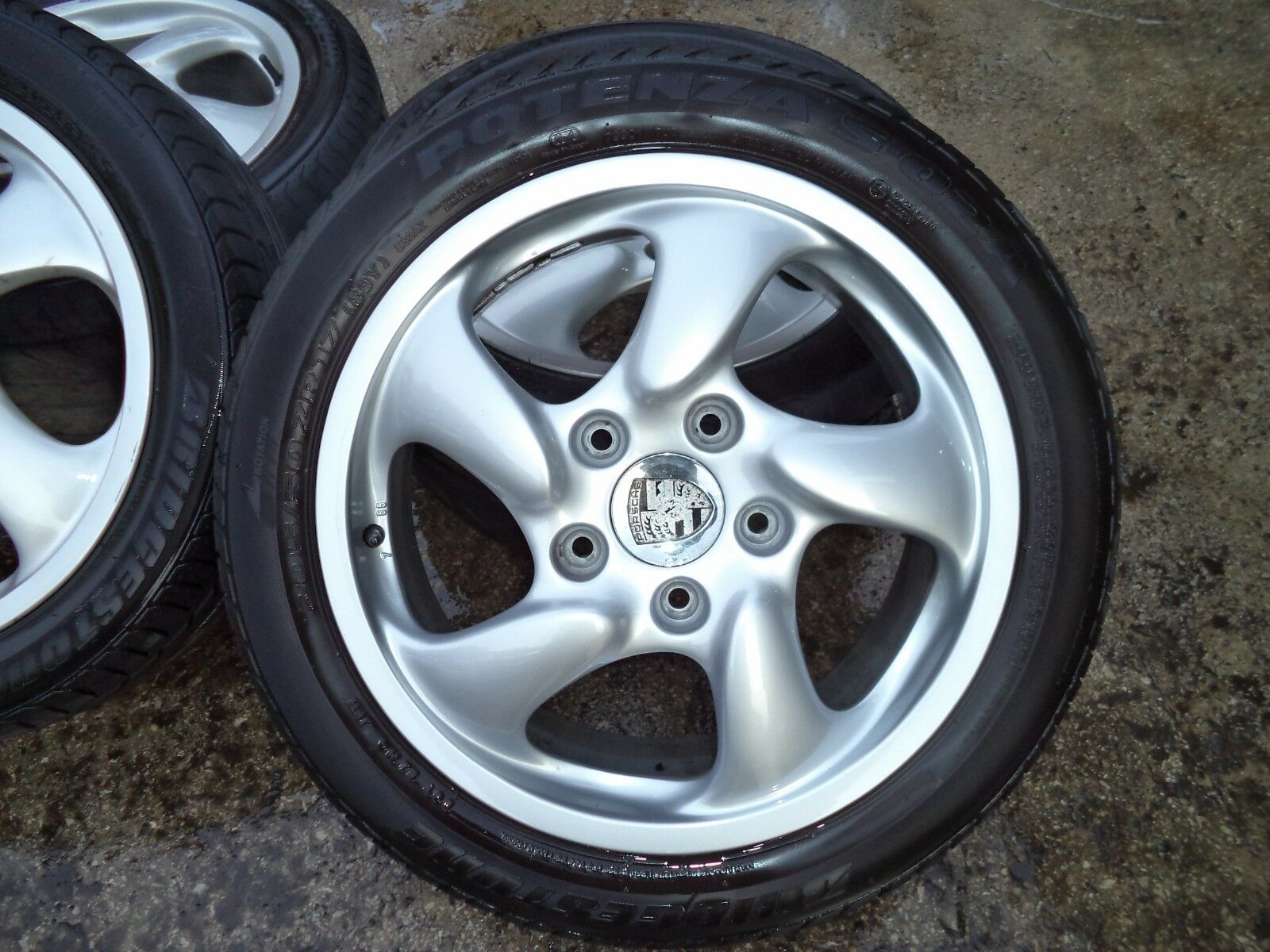 PORSCHE BOXSTER 986 17 ALLOY WHEELS BOXSTER ALLOYS BOXSTER WHEELS S673OGW