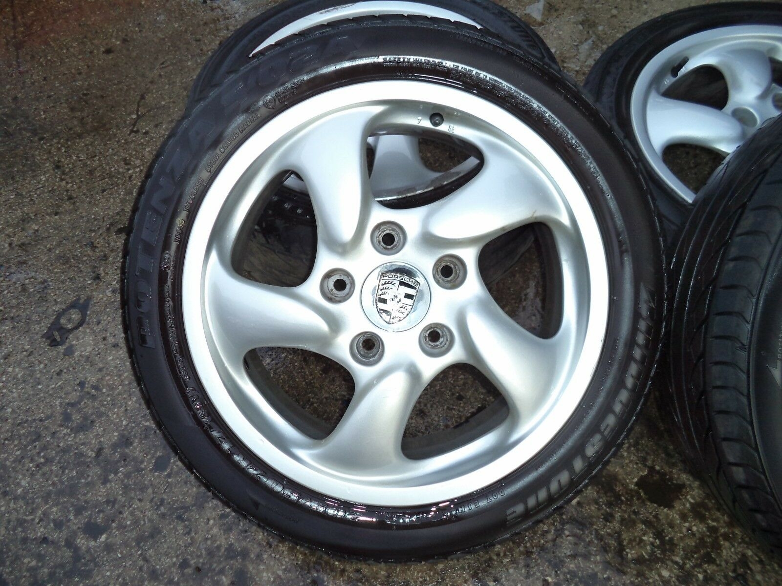 PORSCHE BOXSTER 986 17 ALLOY WHEELS BOXSTER ALLOYS BOXSTER WHEELS S673OGW