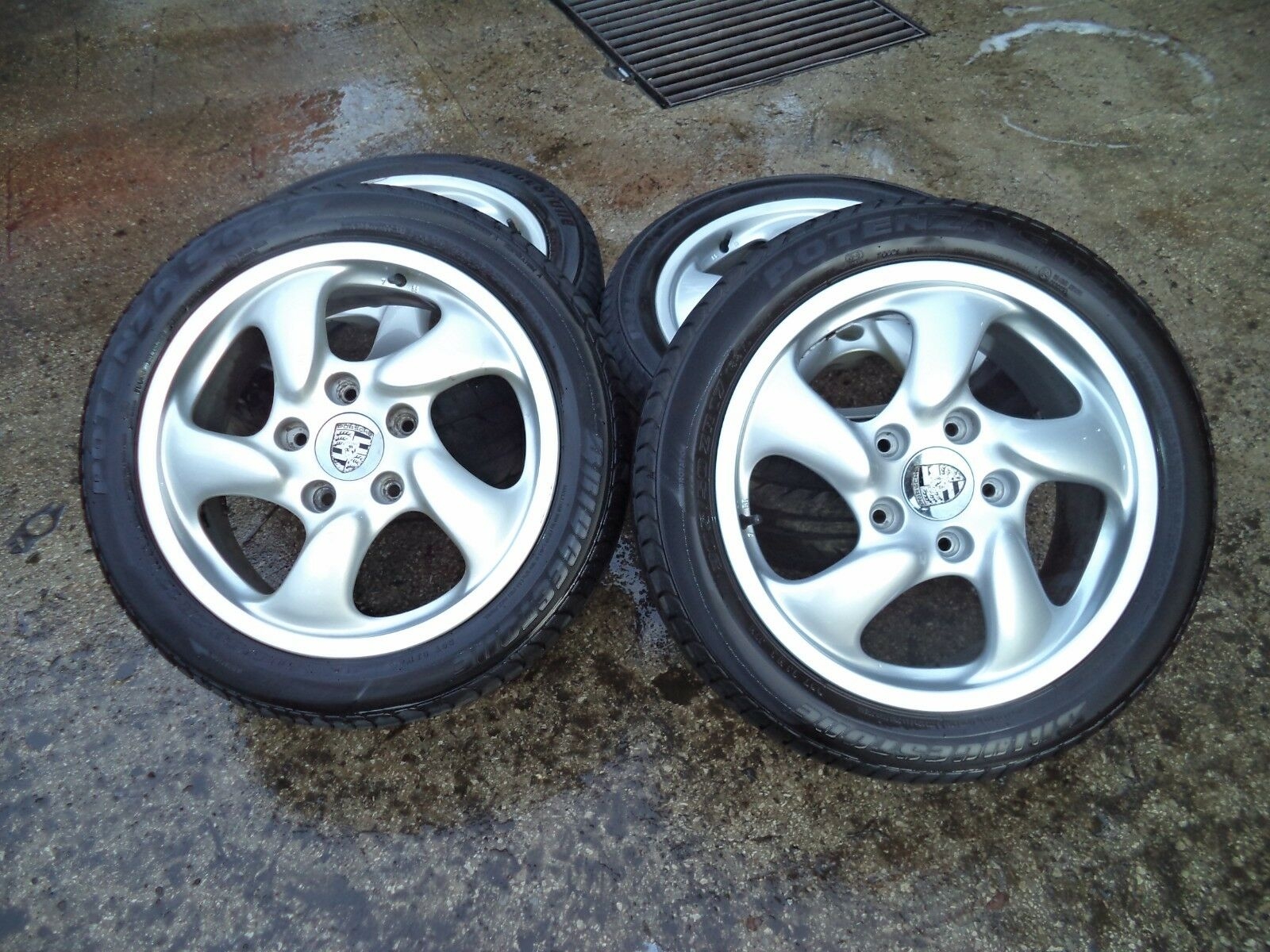 PORSCHE BOXSTER 986 17 ALLOY WHEELS BOXSTER ALLOYS BOXSTER WHEELS S673OGW