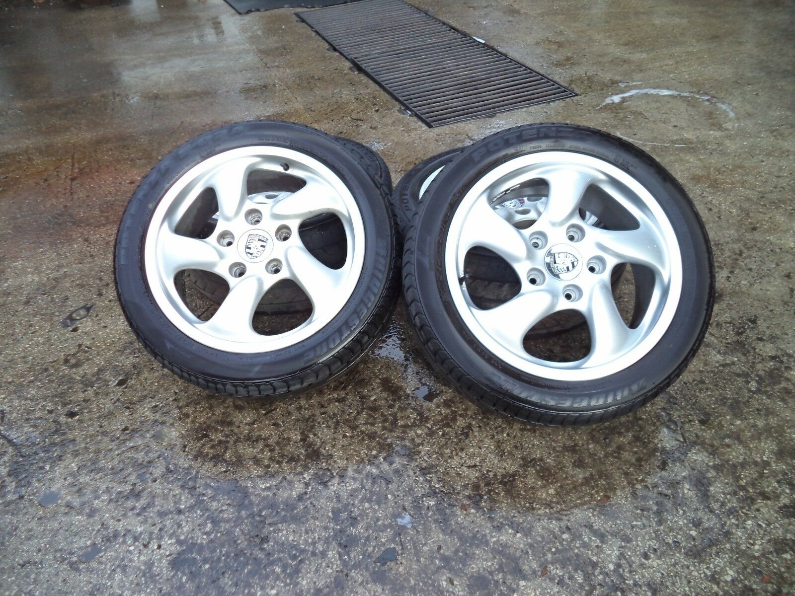 PORSCHE BOXSTER 986 17 ALLOY WHEELS BOXSTER ALLOYS BOXSTER WHEELS S673OGW