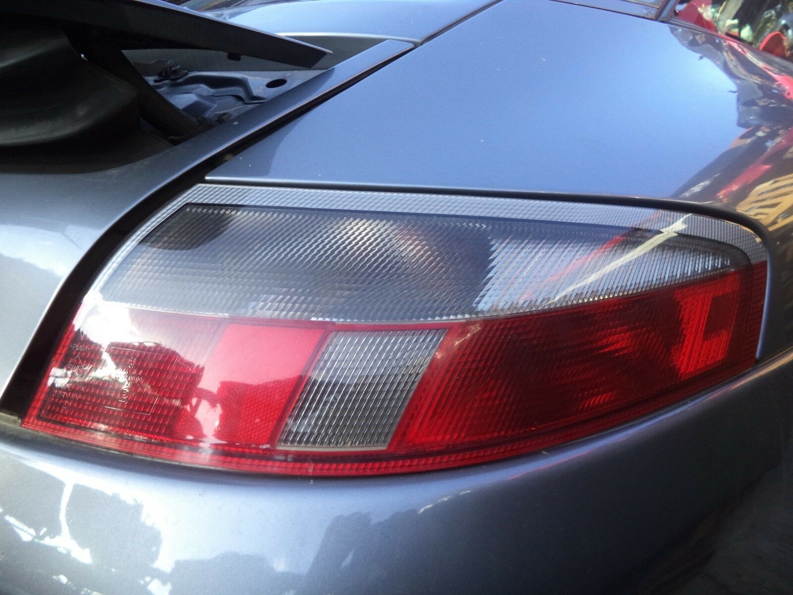 PORSCHE 996 OS DRIVERS SIDE REAR LIGHT 996 FACELIFT CLEAR REAR LIGHT ...