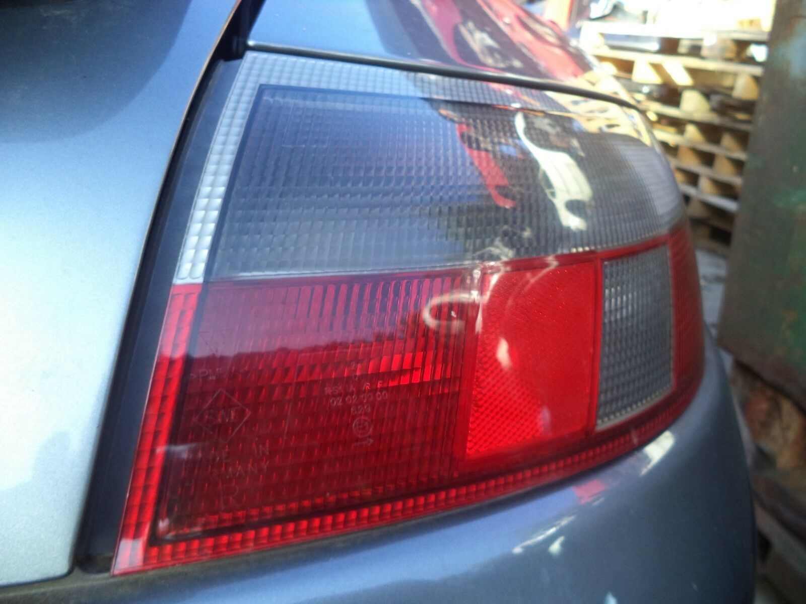 PORSCHE 996 OS DRIVERS SIDE REAR LIGHT 996 FACELIFT CLEAR REAR LIGHT ...