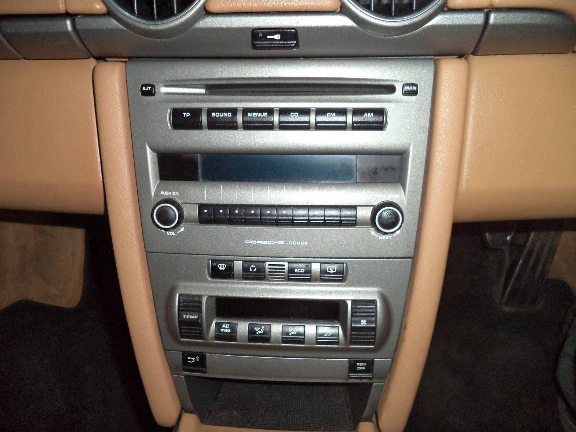 PORSCHE BOXSTER 987 CONSOLE TRIM PANELS AE55LZG 99755311805