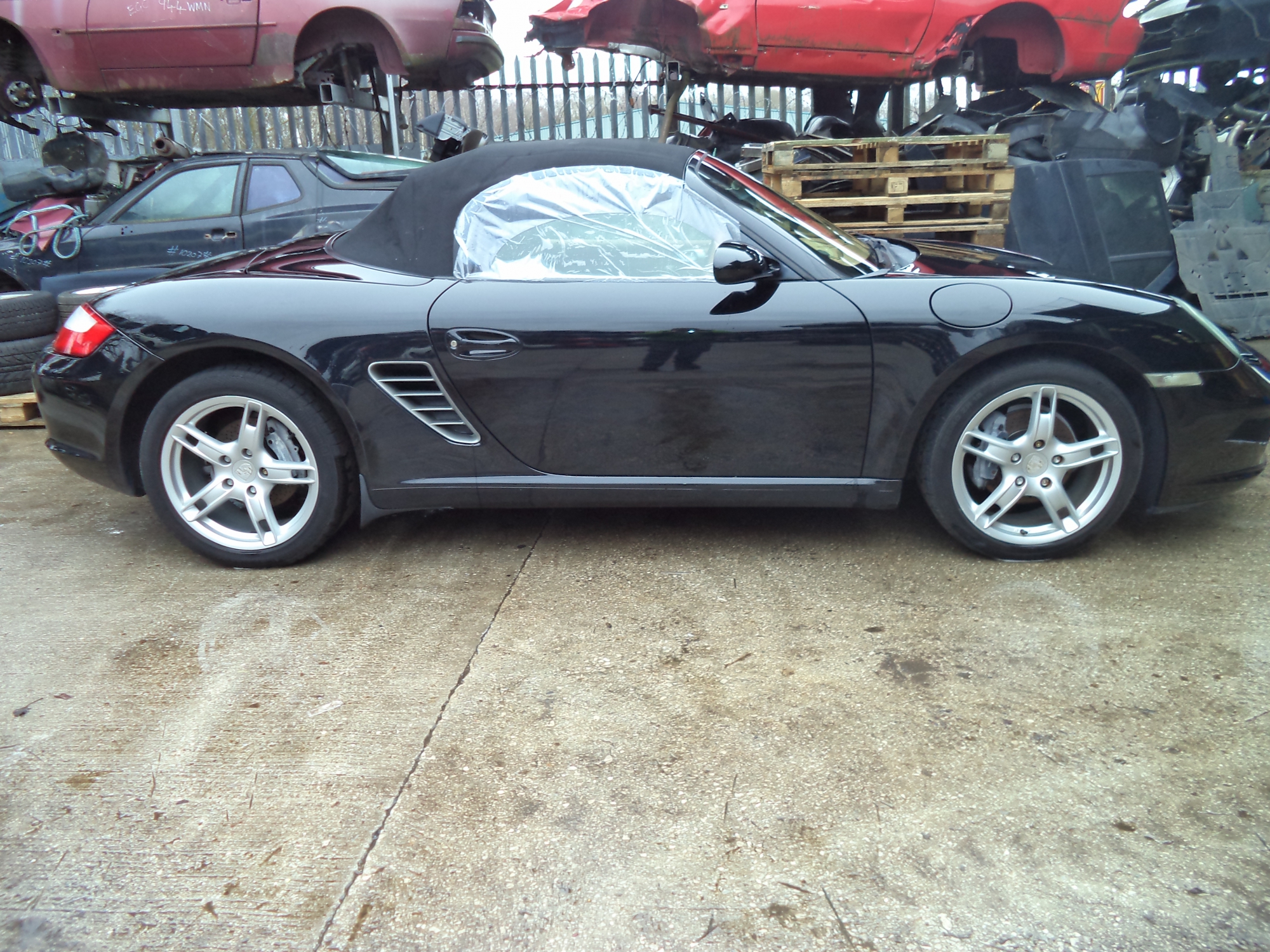 PORSCHE BOXSTER 987 O/S DRIVERS SIDE REAR QUARTER VENT AE55LZG 98750456201