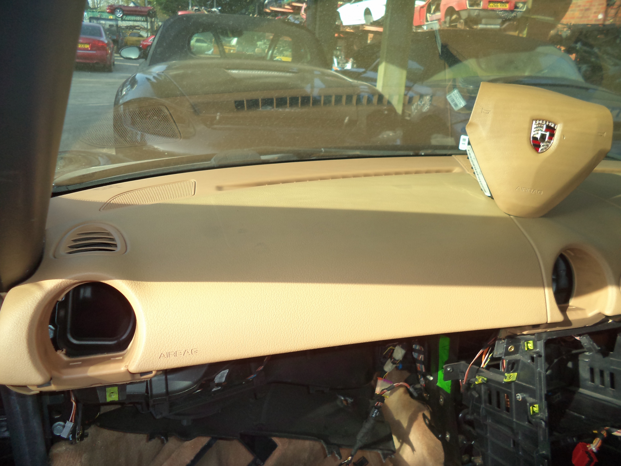 PORSCHE BOXSTER 987 DASHBOARD AIR BAG KIT . BOXSTER 987 DASHBOARD AE55LZG