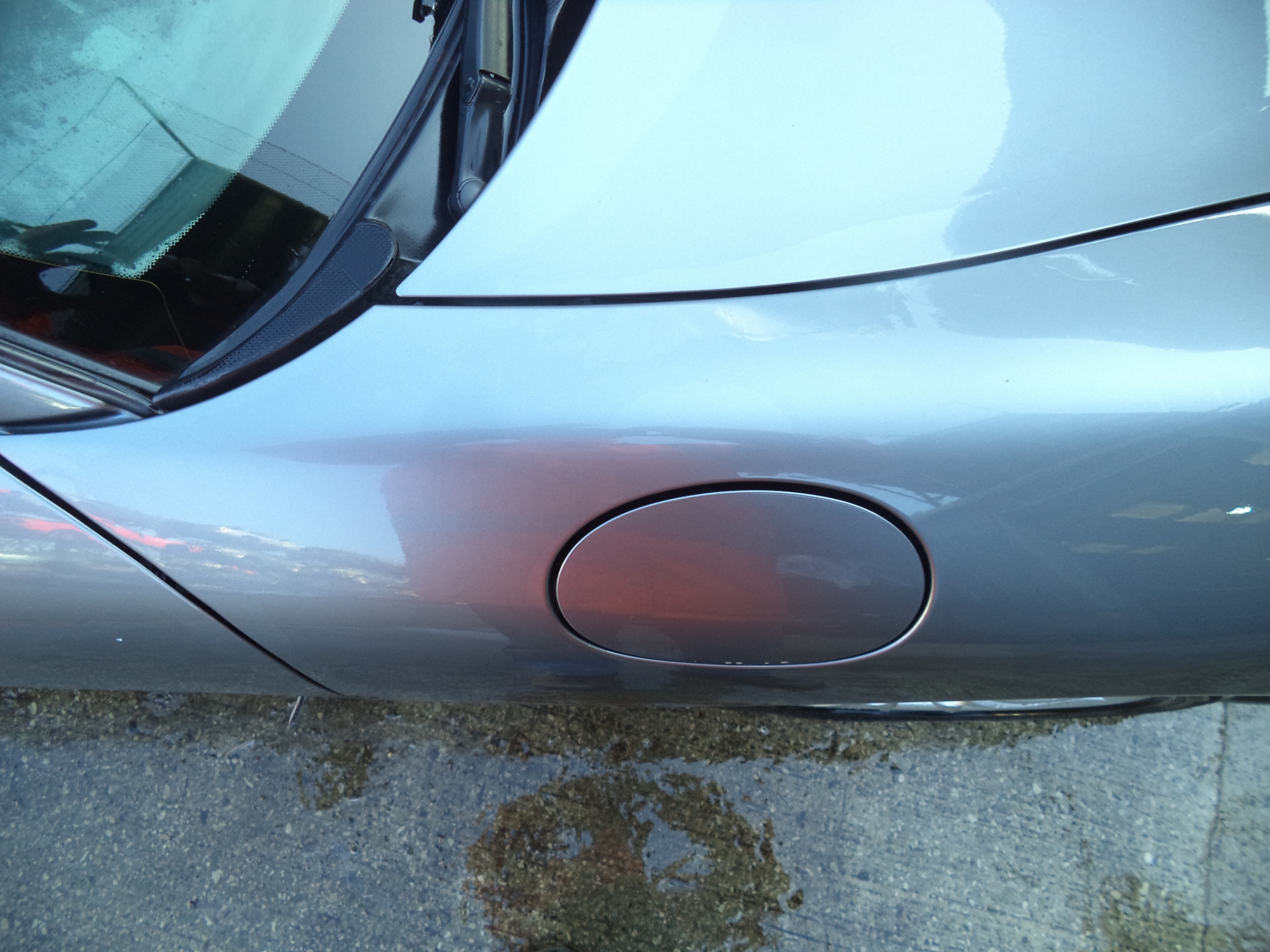 PORSCHE BOXSTER 986 DRIVERS SIDE WING IN SEAL GREY METALLIC RY03 EFN ...