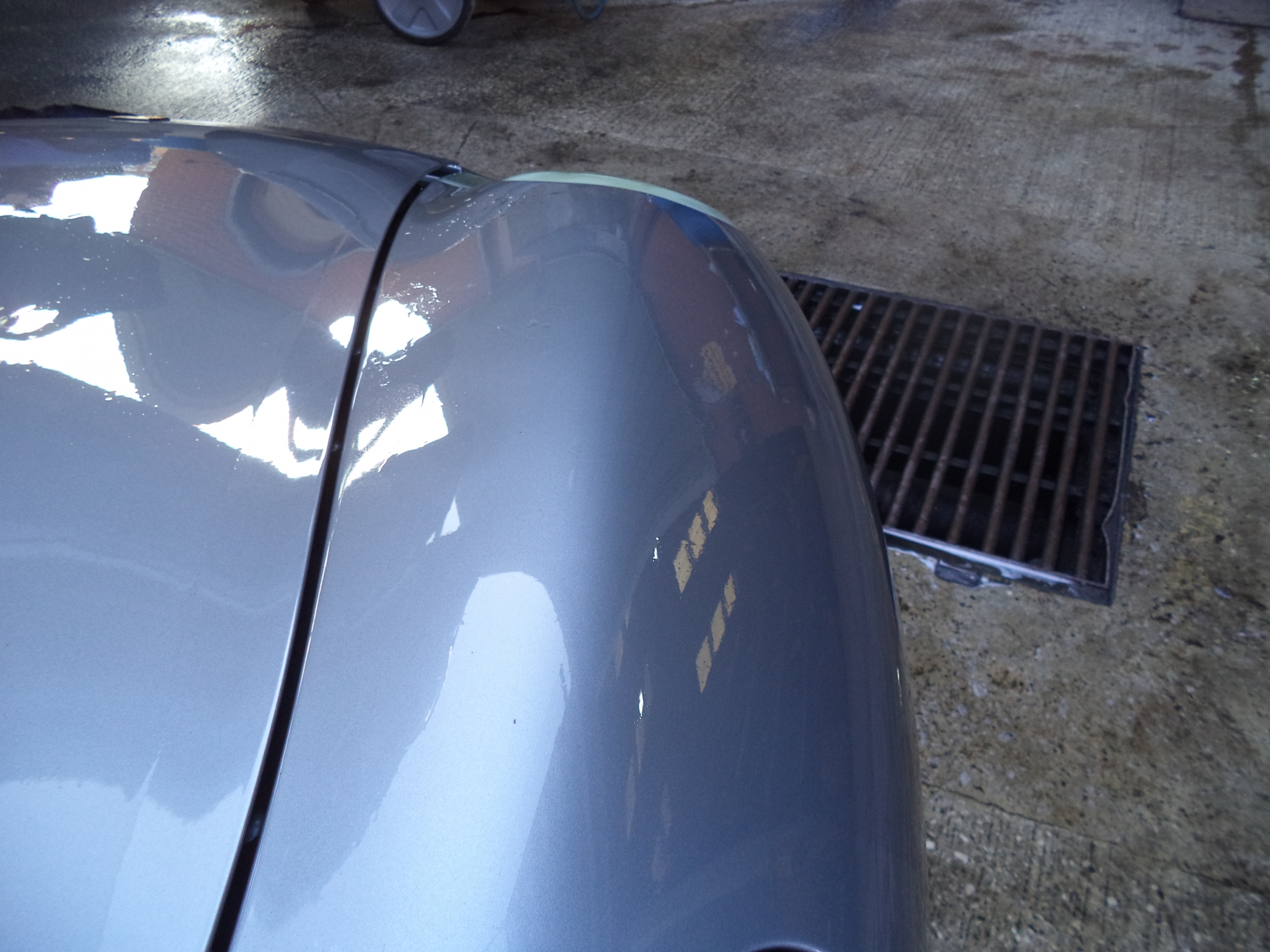 PORSCHE BOXSTER 986 DRIVERS SIDE WING IN SEAL GREY METALLIC RY03 EFN ...