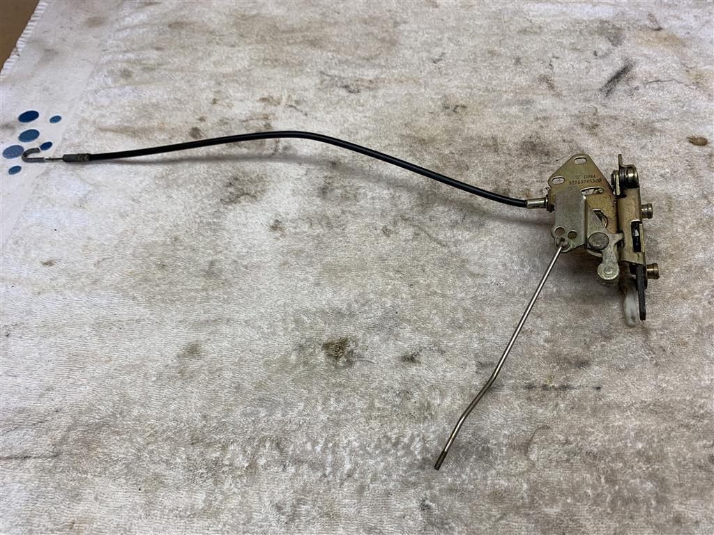 Porsche 944 Door Lock Latch Assembly Left Side UK Passenger Side ...