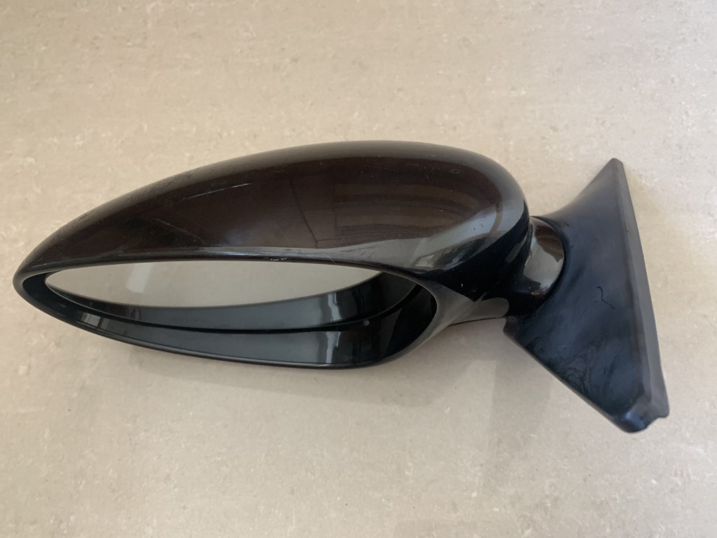 Porsche Boxster 986 Black Door Mirror COVH Mirror